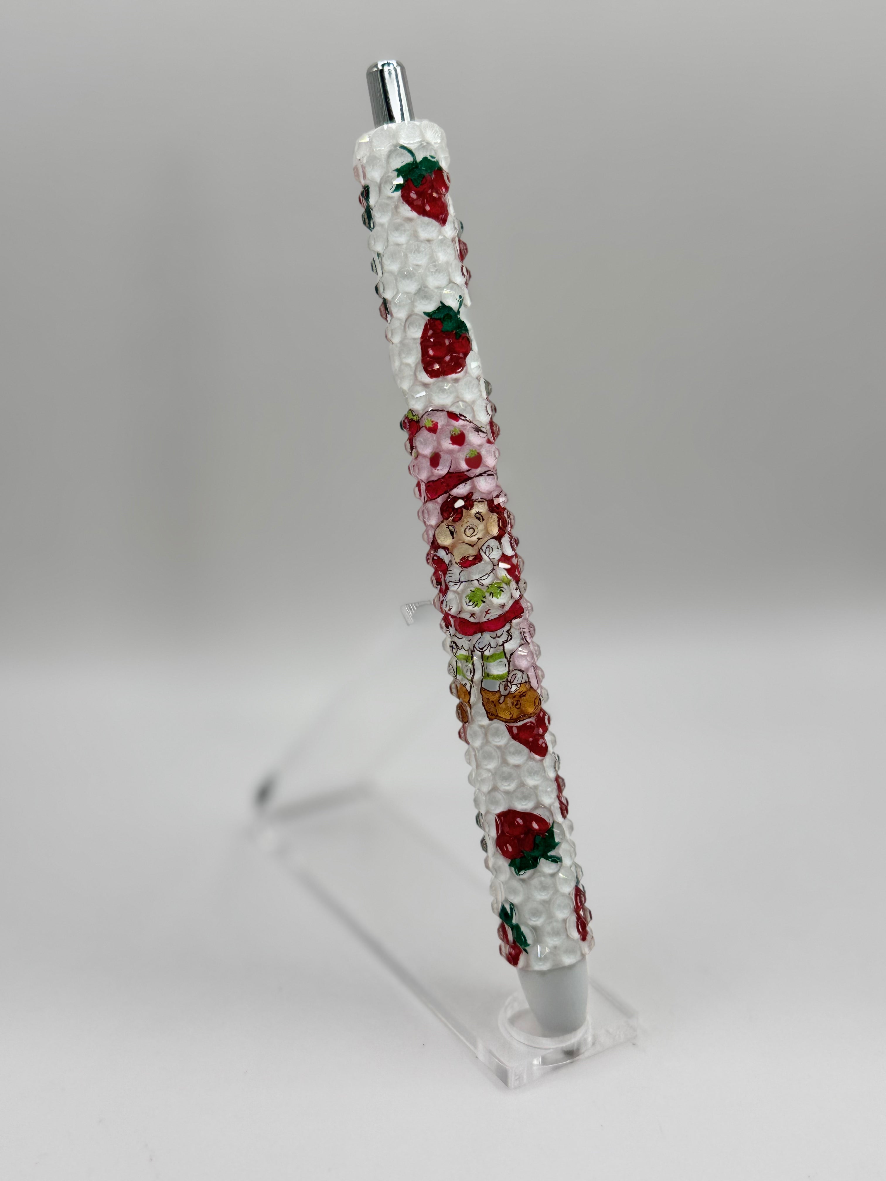 Strawberry Shortcake Bling Pen Design – Dripped By E